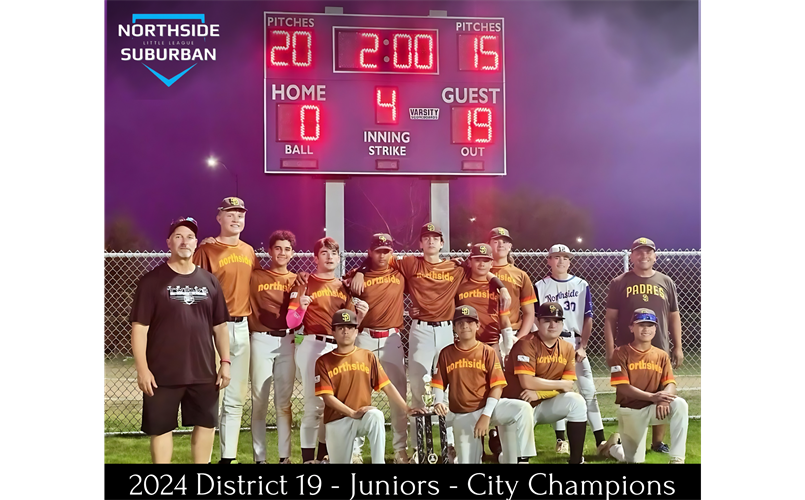 Northside Suburban Little League Baseball > Home